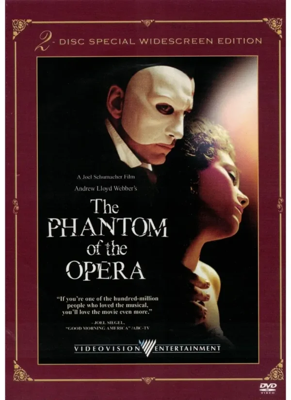 The Phantom of the Opera (DVD) - Lekker Lees