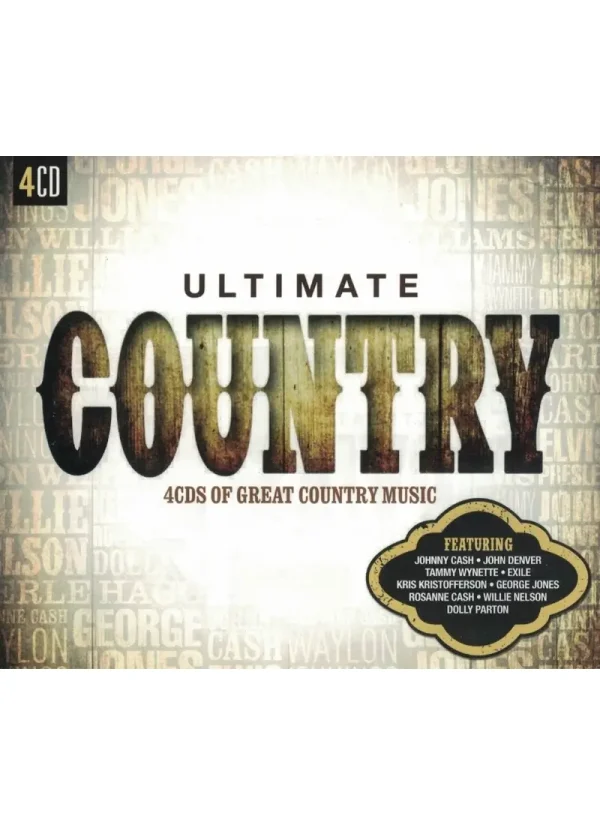 Ultimate Country (4-disc CD) - Lekker Lees