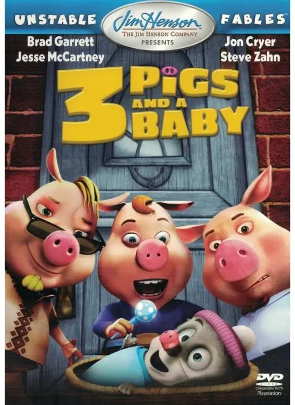Three Pigs and a Baby (DVD) - Lekker Lees