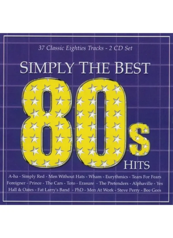 Simply the Best 80's Hits (Double CD) - Lekker Lees