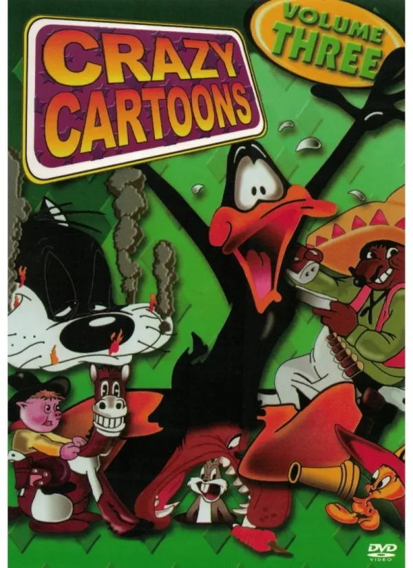 Crazy Cartoons Volume 3 (DVD) - Lekker Lees
